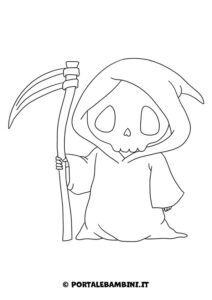 Disegni Scheletri da Colorare (Stampa Gratis)
