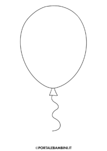 Disegni di Palloncini da Colorare