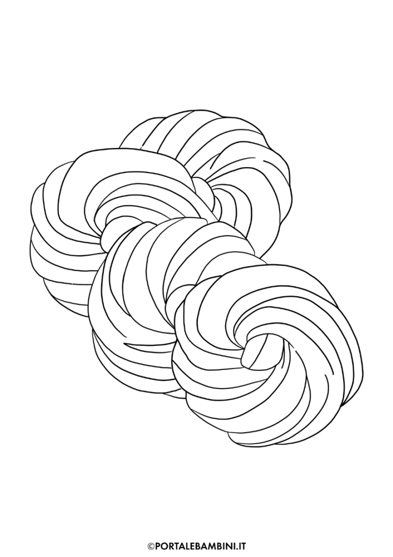 Disegni Biscotti da Colorare
