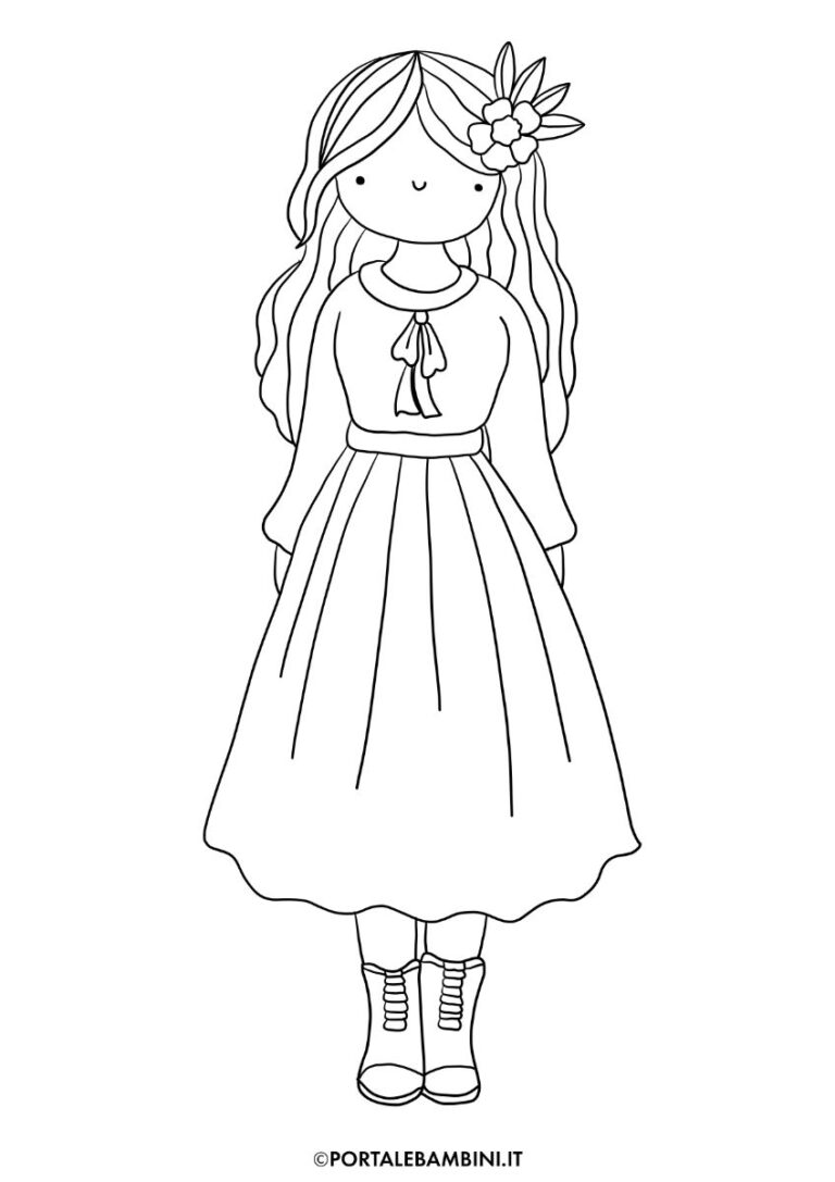 Disegni Donne da Colorare