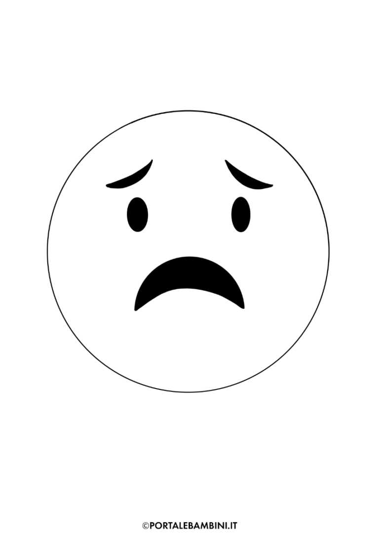 Disegni Emoticon da Colorare