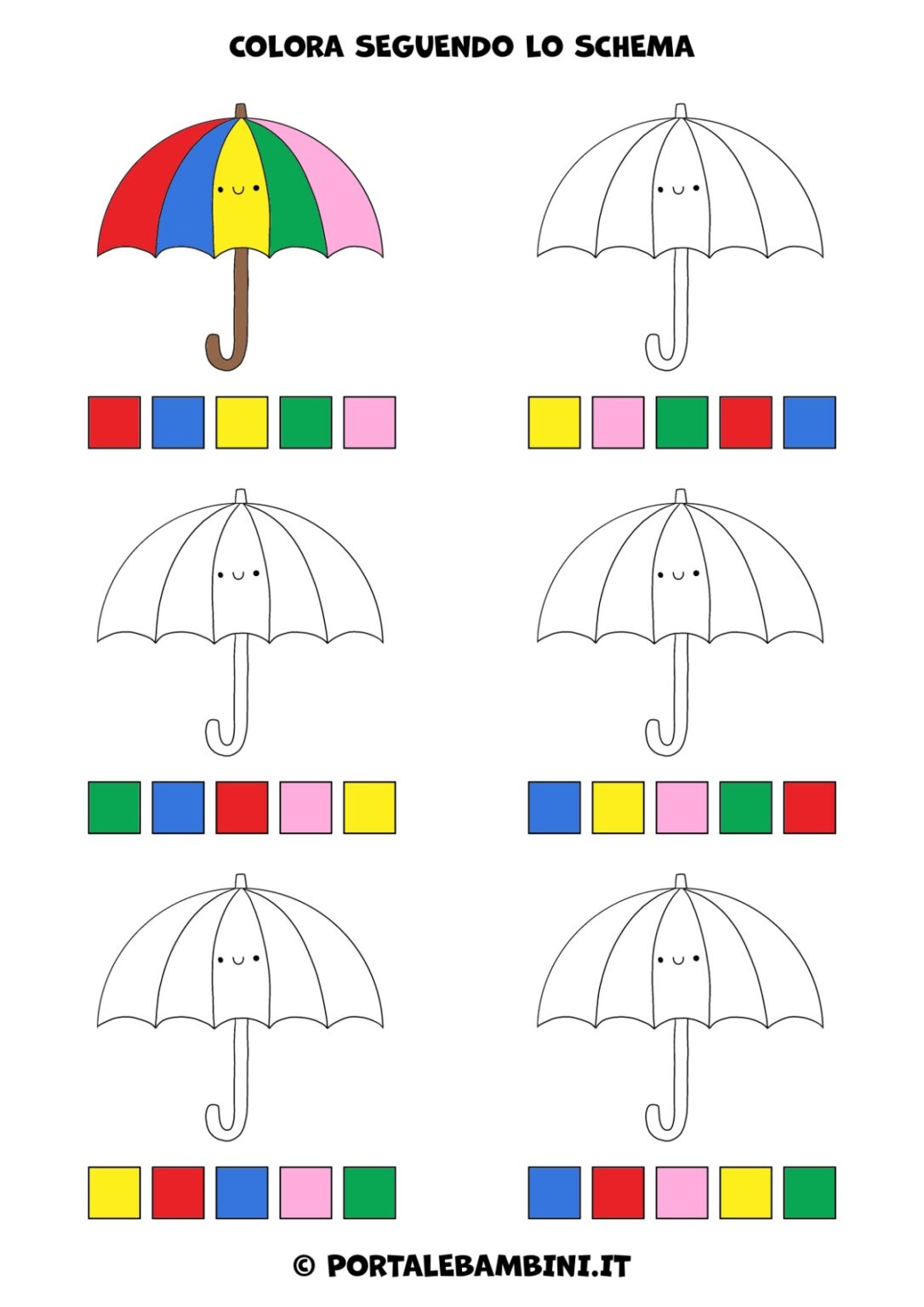 Sequenze Logiche per Bambini (Scuola dell'Infanzia)