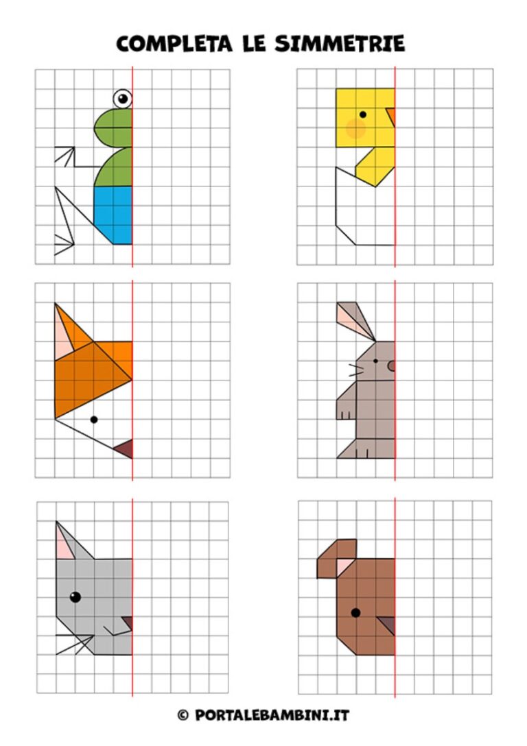 Simmetria (Schede per la Scuola Primaria)